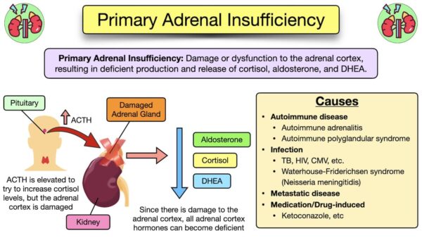 Addison’s disease (Adrenal insufficiency) - Nurses Revision