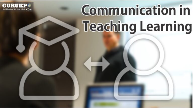 COMMUNICATION IN TEACHING AND LEARNING - Nurses Revision